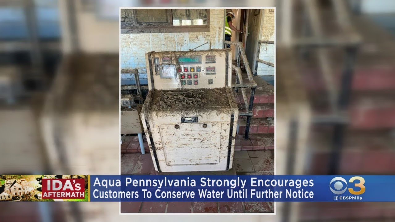 Aqua Pennsylvania Encourages Customers To Conserve Water - YouTube