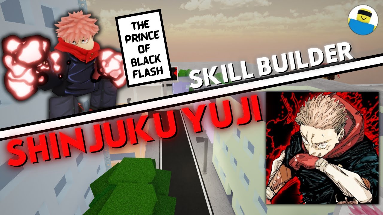 Shinjuku Yuji Moveset SKILL BUILDER In Jujutsu Shenanigans Roblox (JJS SKILL BUILDER) - YouTube