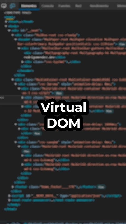 ¿Qué es el DOM? #shorts - YouTube