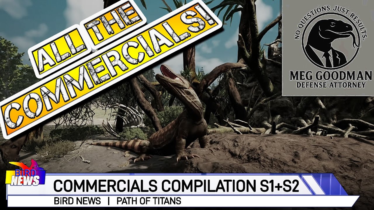 Path Of Titans | BiRD NEWS | Commercials Compilation - YouTube