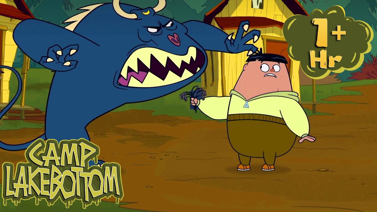THE MOON DEVILISH AND A GIANT RAGING FISH | Spooky Kids Cartoon | NEW ...