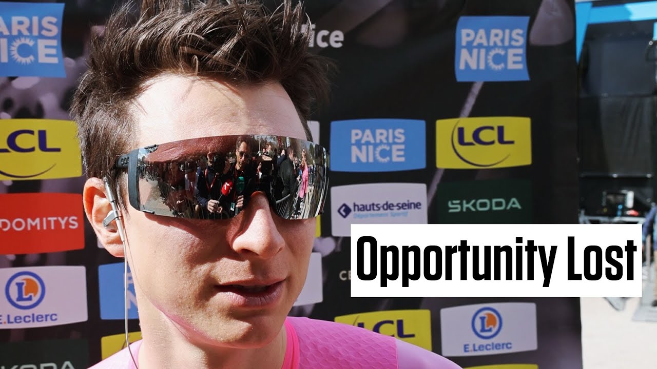 Neilson Powless Lost Best Paris-Nice Opportunity - YouTube