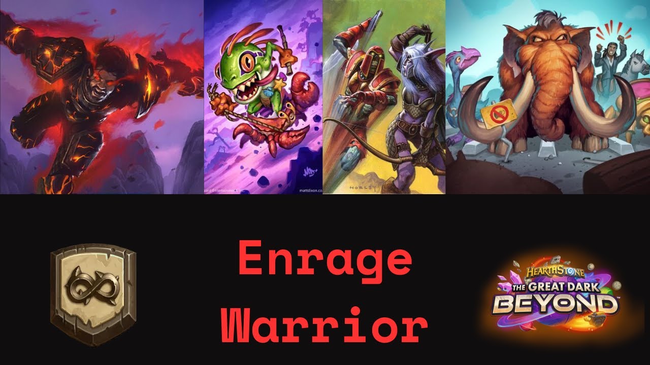 Enrage Warrior, New, Cheap And Interesting Deck! (Hearthstone Wild ...