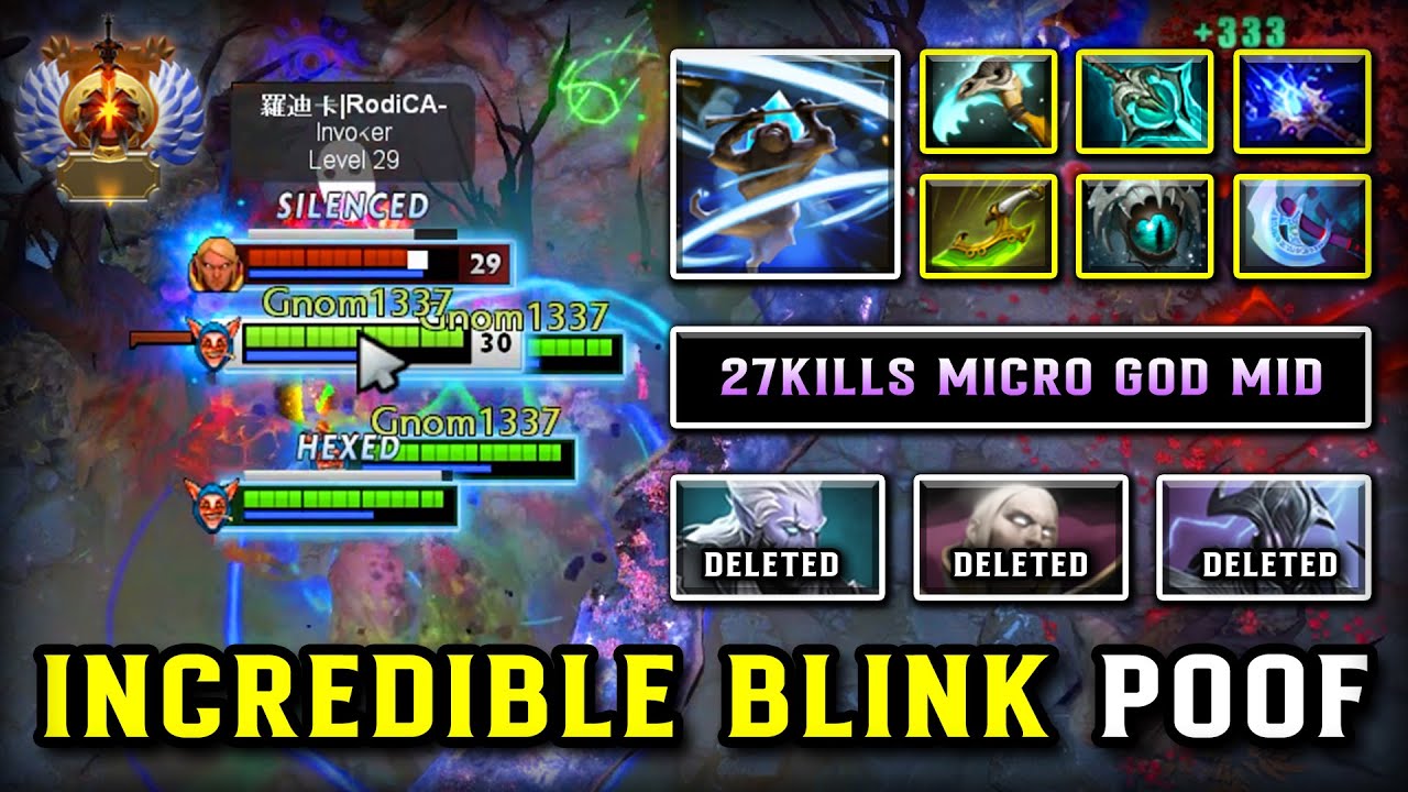 7.38 MICRO GOD MID Meepo Perfecto 27Kills Max Slotted Item Build ...