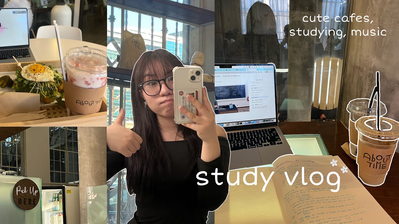 study vlog: a day in my life - YouTube