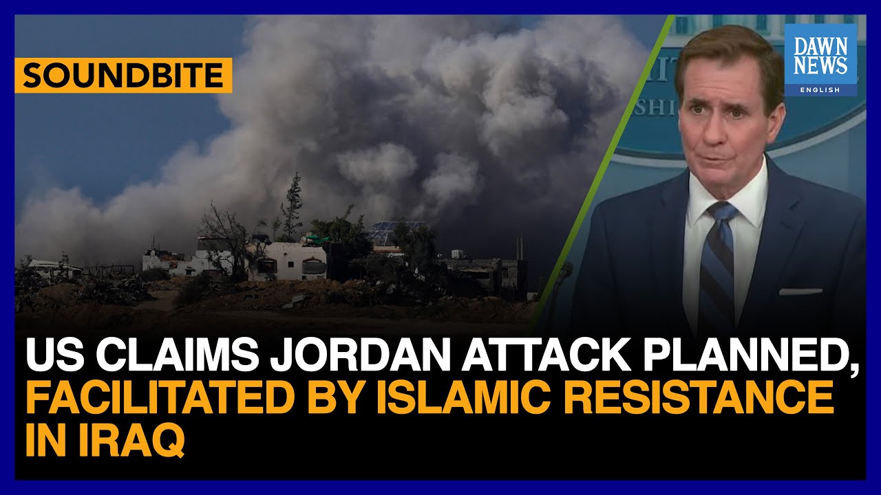 US Claims Jordan Attack Planned, Facilitated By Islamic Resistance In ...