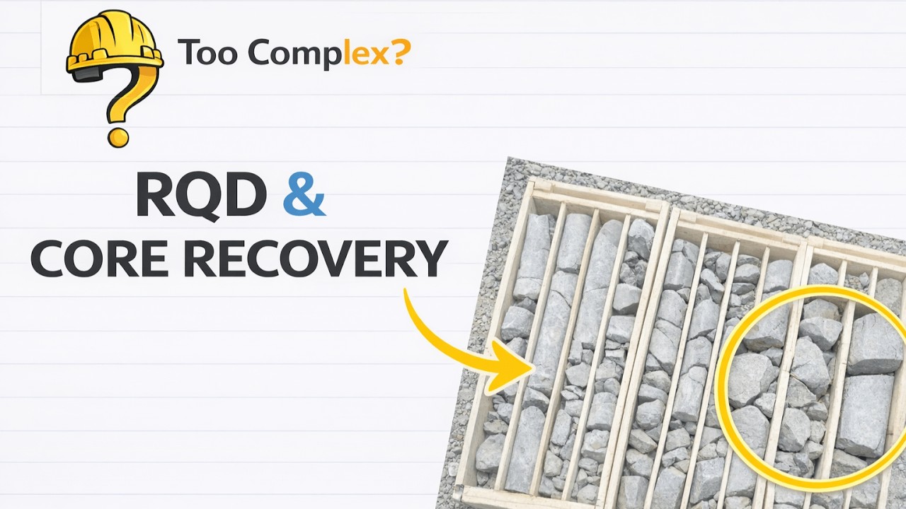 Too Complex | Rock Quality Designation RQD & Core Recovery — Explained ...