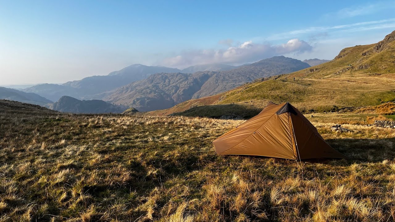 Stickle Tarn wild camp, Lake District - YouTube
