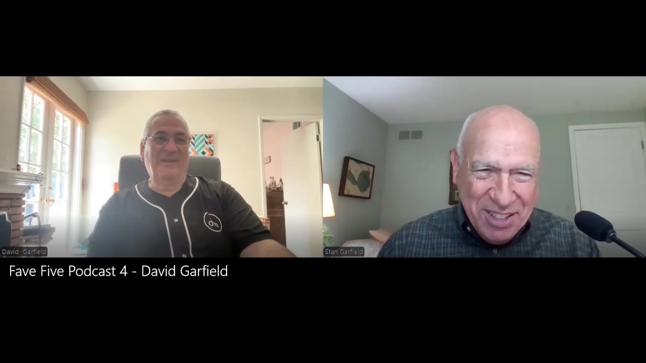 Fave Five Podcast 4 - David Garfield - YouTube