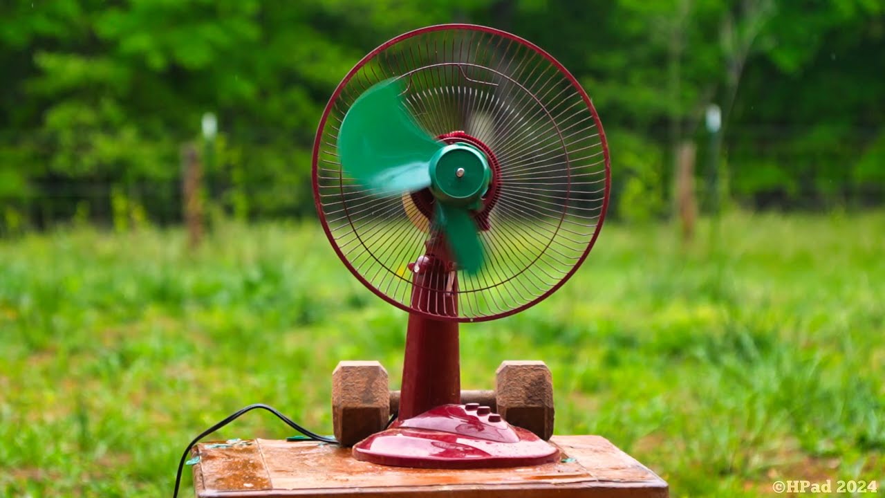 Colorful Desk Fans Destruction Part 2 - YouTube