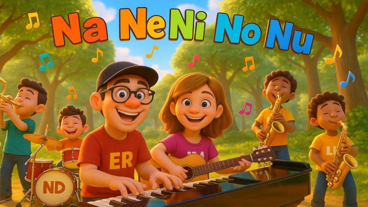 🎶 ¡Aprende las sílabas Na, Ne, Ni, No, Nu con música y diversión! 🎶 ...