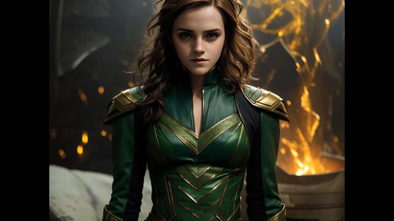 Emma Watson's Mesmerizing Transformation as a Loki Variant in the Loki ...