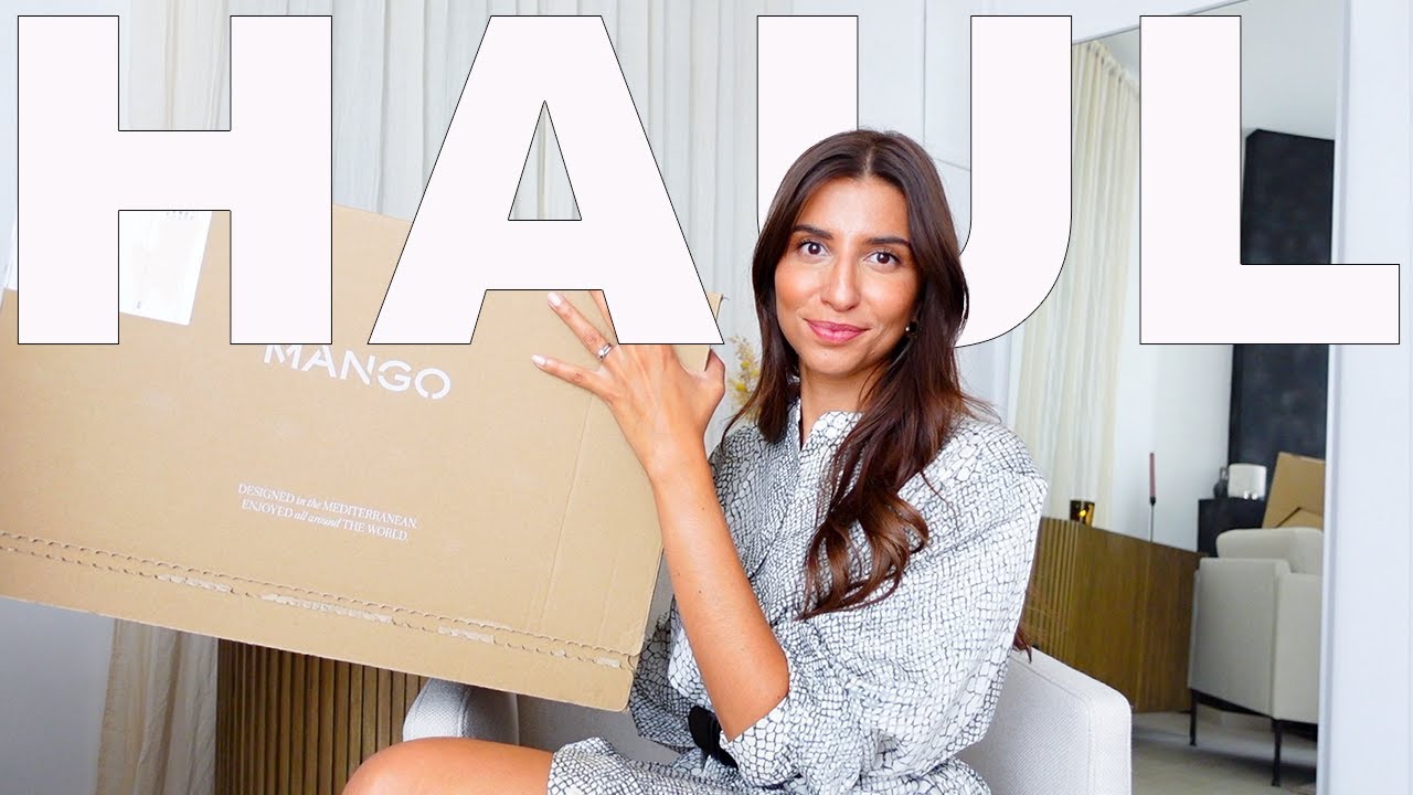 MANGO AUTUMN NEW-IN HAUL | SARRA ROSE - YouTube