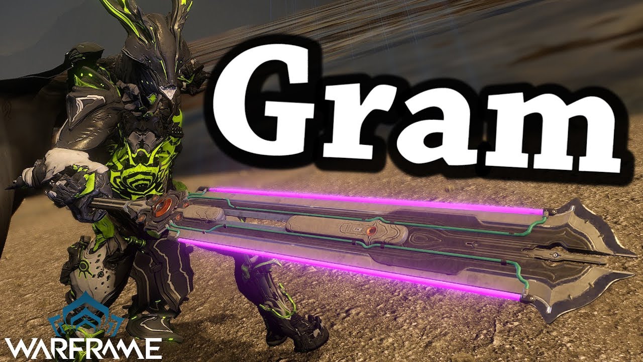 Warframe | Gram (3 Forma Build) - YouTube