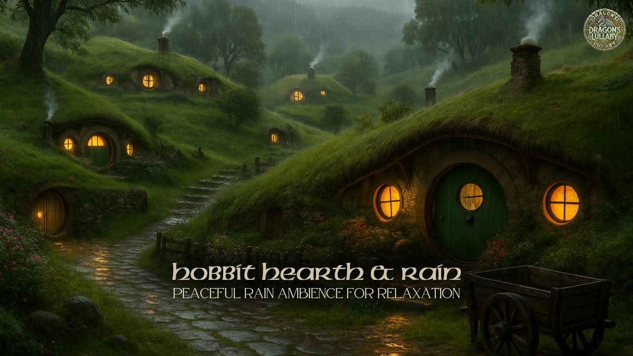 Inside a Hobbit Home While It Rains – Peaceful Rain Ambience - YouTube