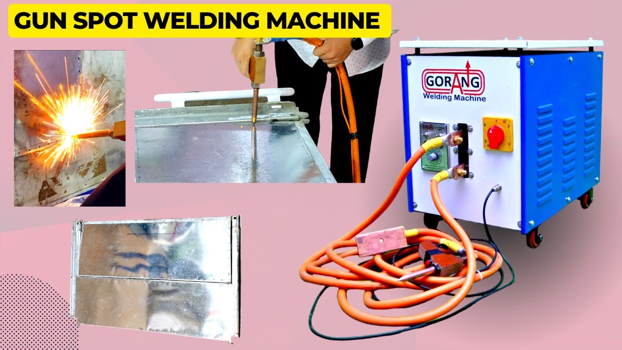 hand spot welding machine for gi to gi, spot welding machine for ...