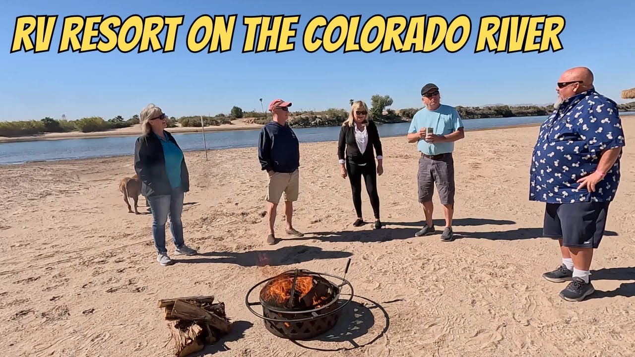 River Sands RV Resort 20 Miles From Quartzsite - YouTube