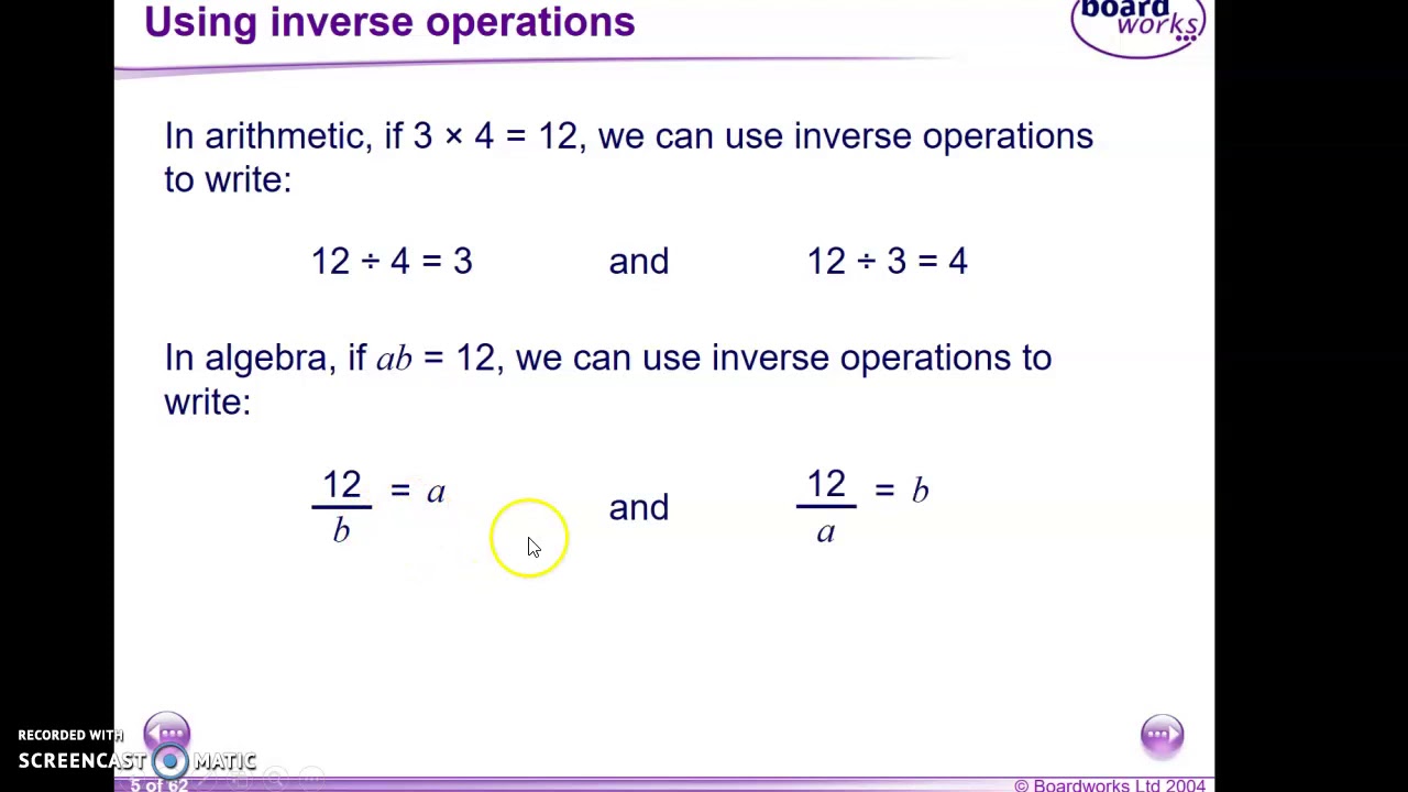 TT1-14 The Idea of an Equation - YouTube