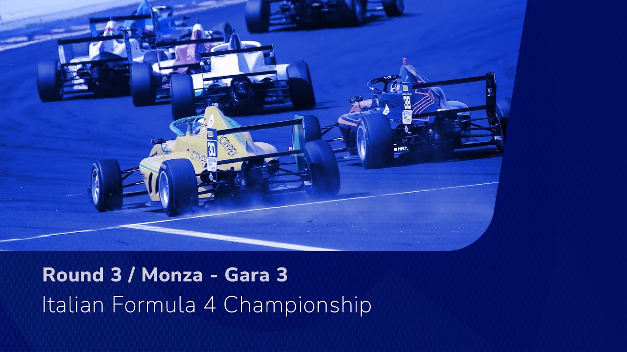 🔴 LIVE! Italian Formula 4 Championship - Round 3 / Monza - Gara 3 - YouTube