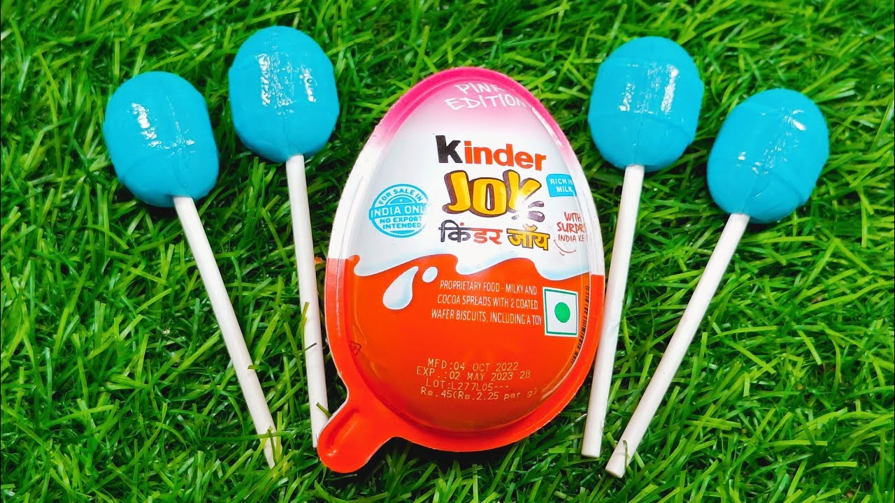 Satisfying Video | 4 Piece Sayan Colour Candy Lollipop Unpacking ASMR ...