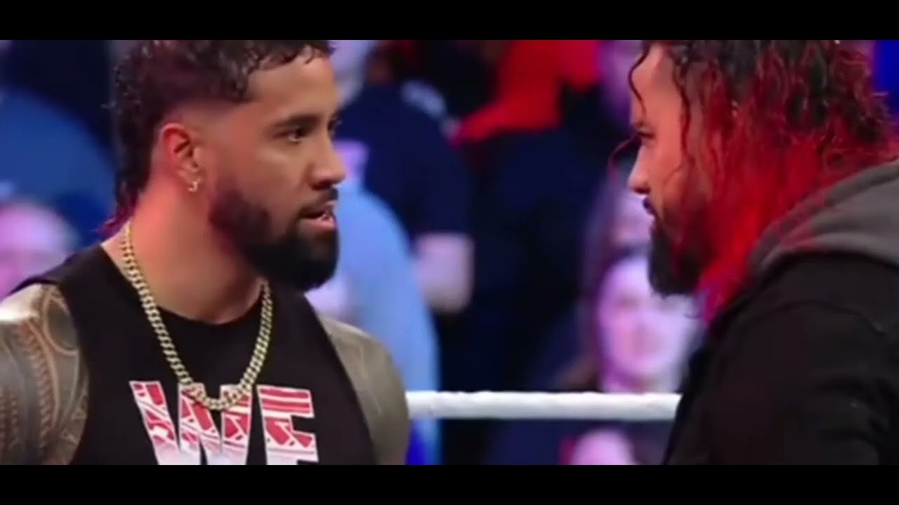 roman reigns angry jey uso wwe smackdown today roman reigns mood off ...