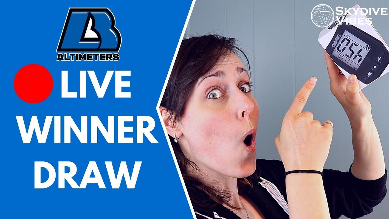 LIVE Draw of the ARES II Altimeter Winner - L&B Altimeters - YouTube