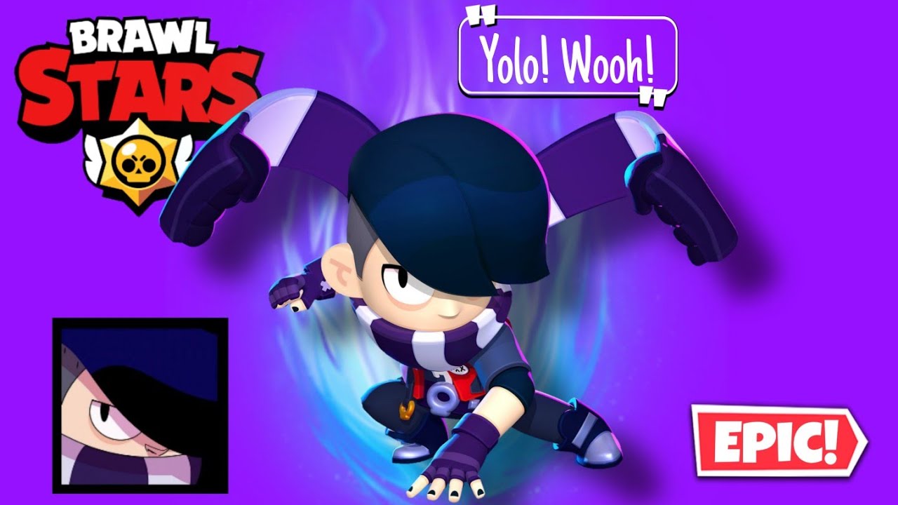 Unlocking Edgar brawler brawl stars | Best Edgar Brawl Stars gameplay ...