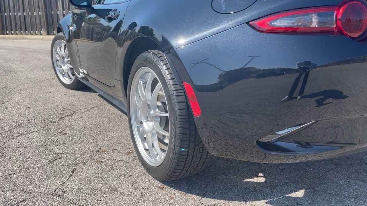 New wheels / Mazda Miata ENKEI - PF01 - YouTube