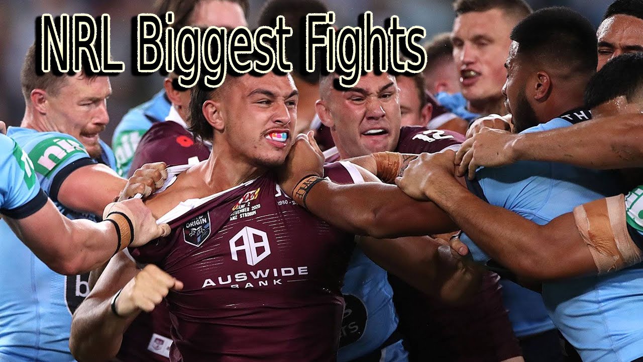 Biggest NRL Fights Tik Tok - YouTube