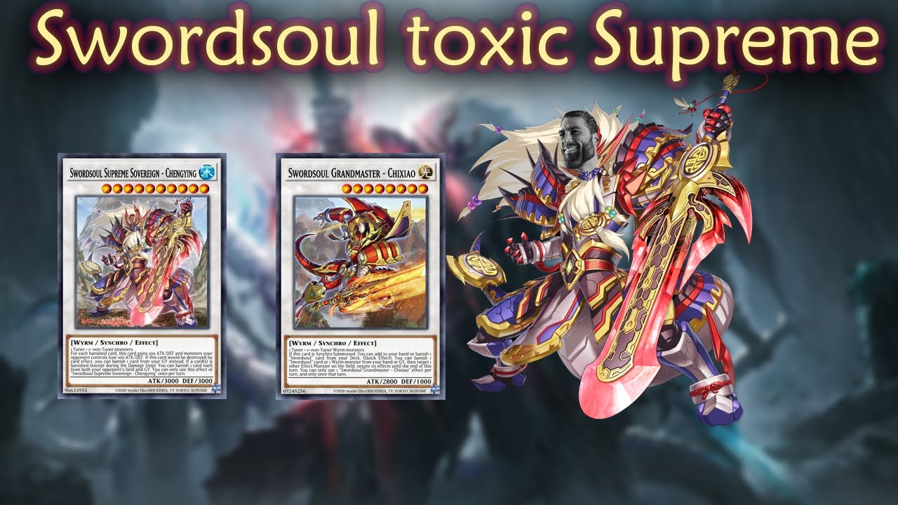 SwordSoul Toxicity Supreme | Yugioh! Master Duel - YouTube