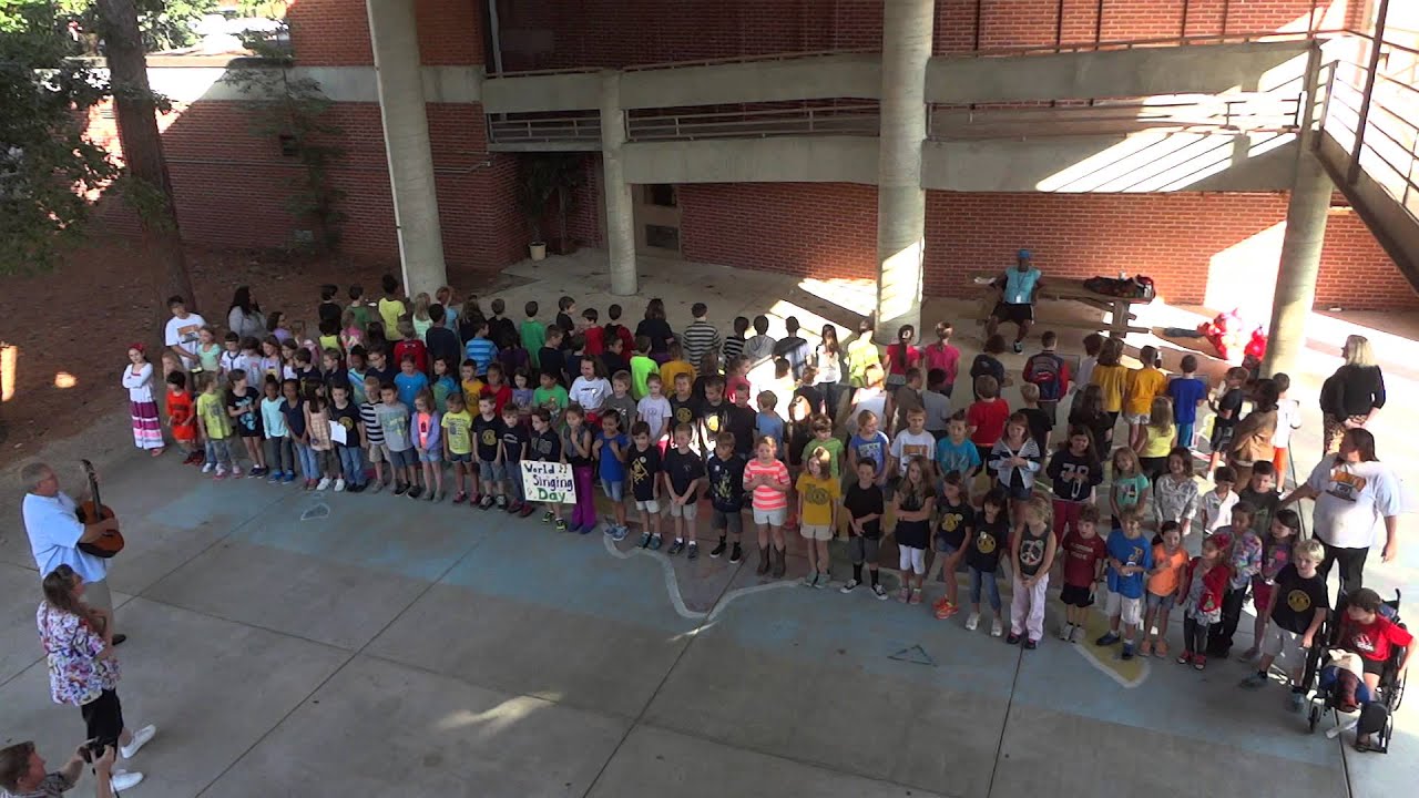 World Singing Day 2014 Loretto Elementary - YouTube