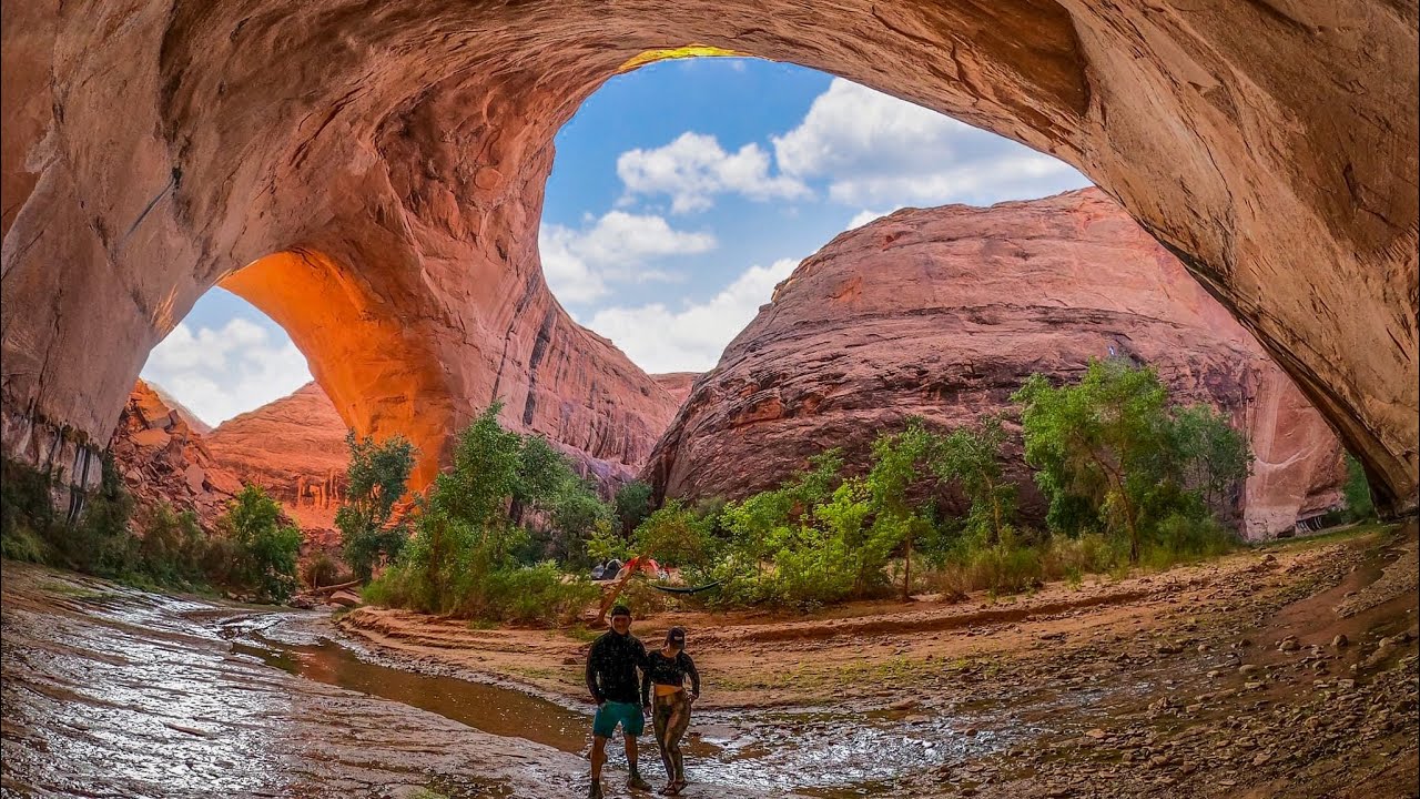 Jacob Hamblin Arch - Backpacking Utah - YouTube
