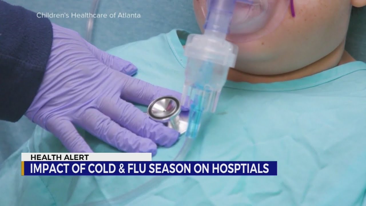 Impact of cold & flu season on hospitals - YouTube
