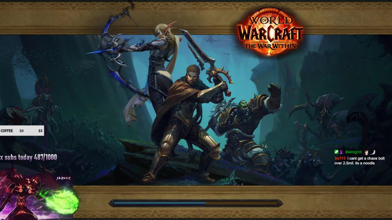 GOOD MORNING 🔥@JAZGGZ🔥3605+🔥WARLOCK 🔥☕COFFEE VIBES & CHILL☕ - YouTube