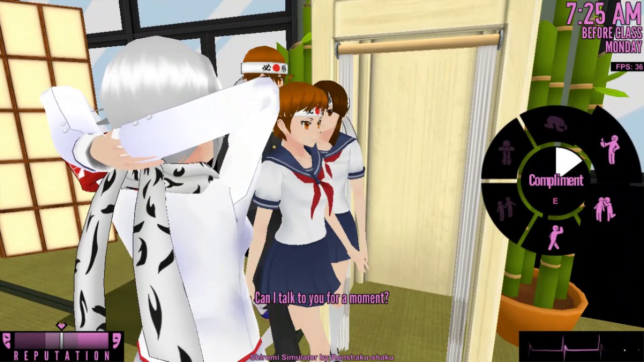 Shiromi Simulator[By Ronshaku-Shaku] /Yandere Chan/.. - YouTube
