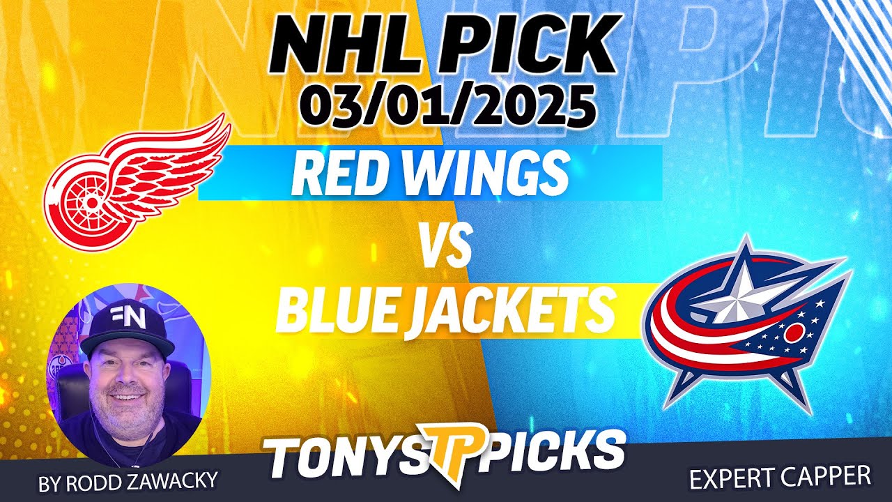 Detroit Red Wings vs Columbus Blue Jackets 3/1/25 NHL Pick Prediction ...