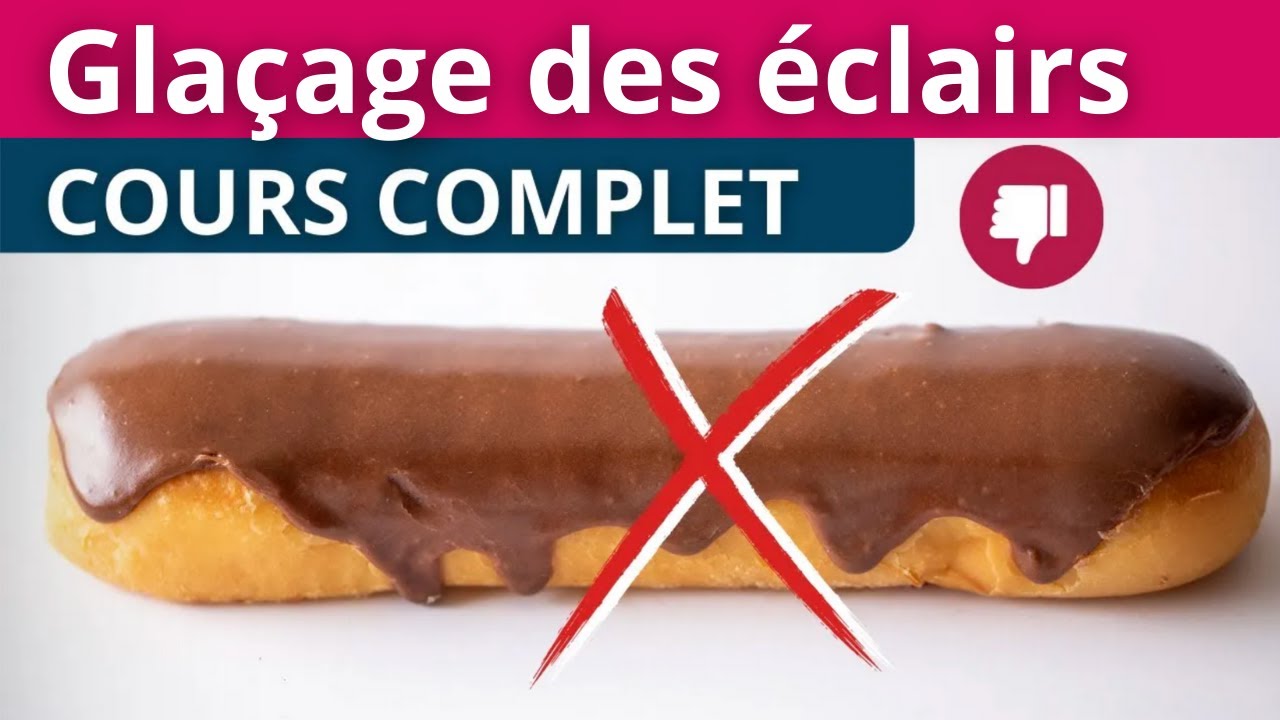 Éclairs Traditionnels au Fondant : Recette Délicieuse - YouTube