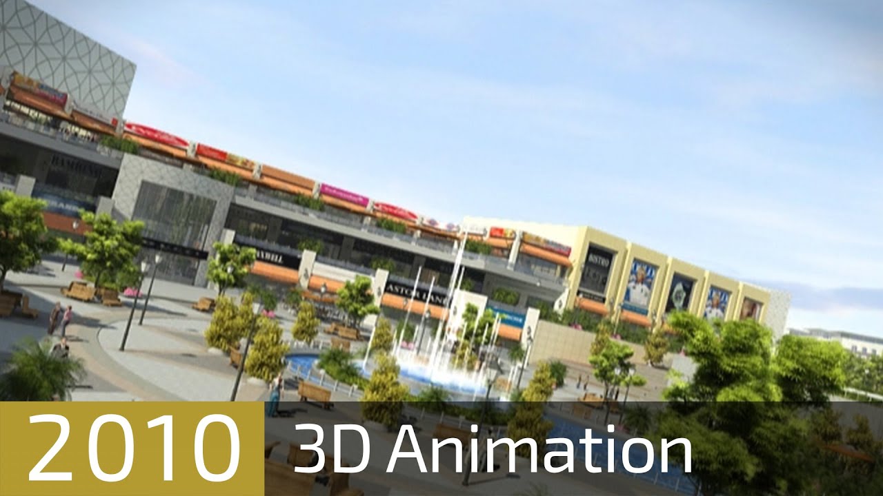 8th Gate Mall 3D Animation | Core Studios - YouTube