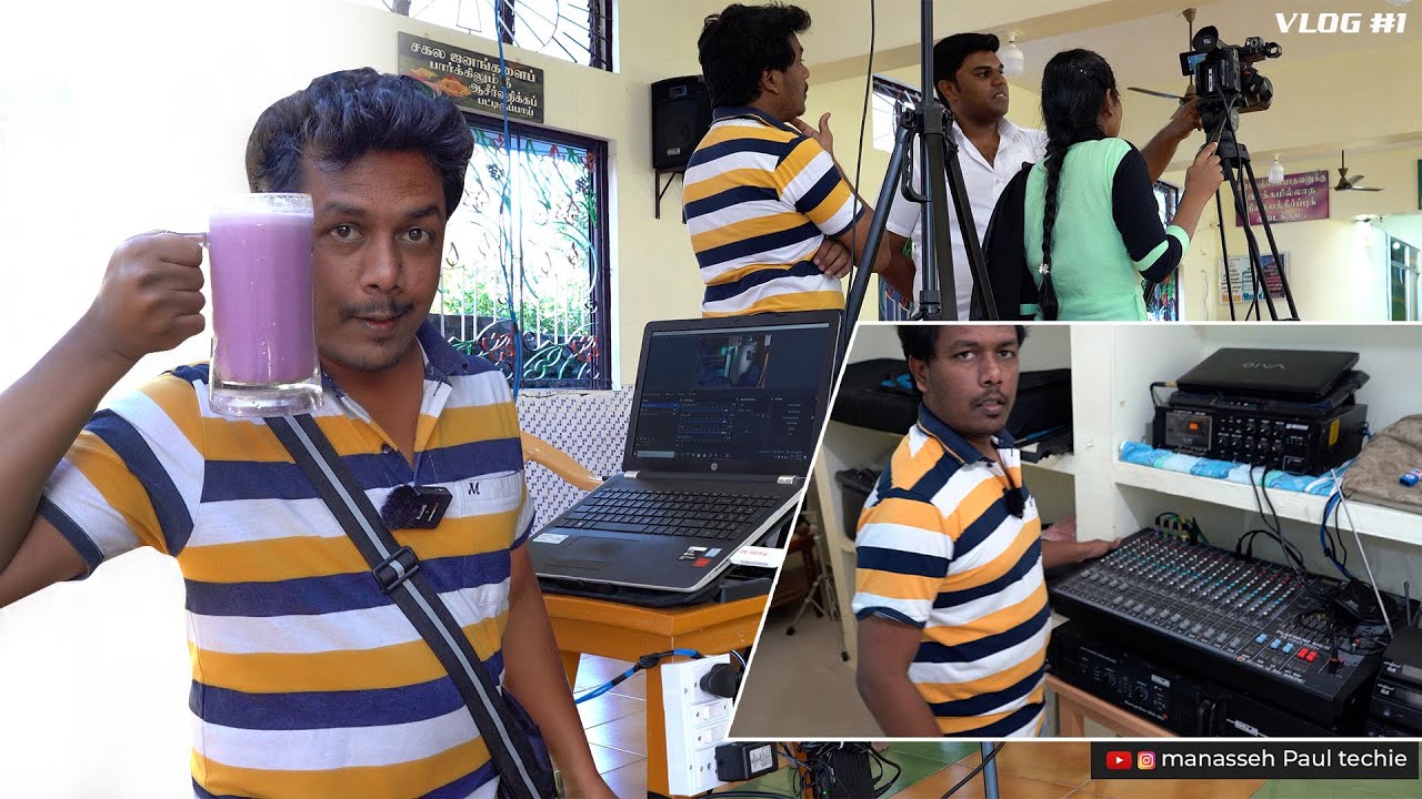 Gospel tech vlog #1 | zion church, Thoothukudi - YouTube