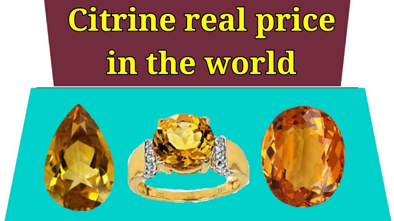 Price of citrine in the world | Gemstone dealing | - YouTube