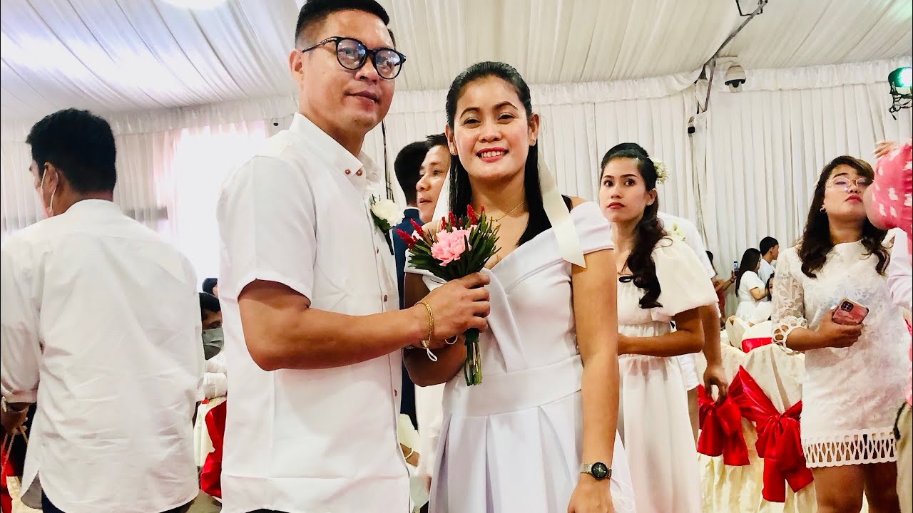 Congratulations to the newlyweds Jeson and Christine💍||Kasalang ...