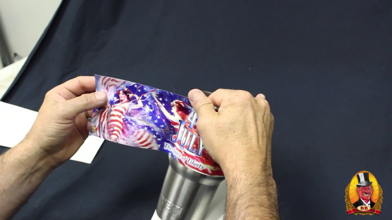 Yeti wrap... Bad Boy Stickers www.ETSY.com - YouTube