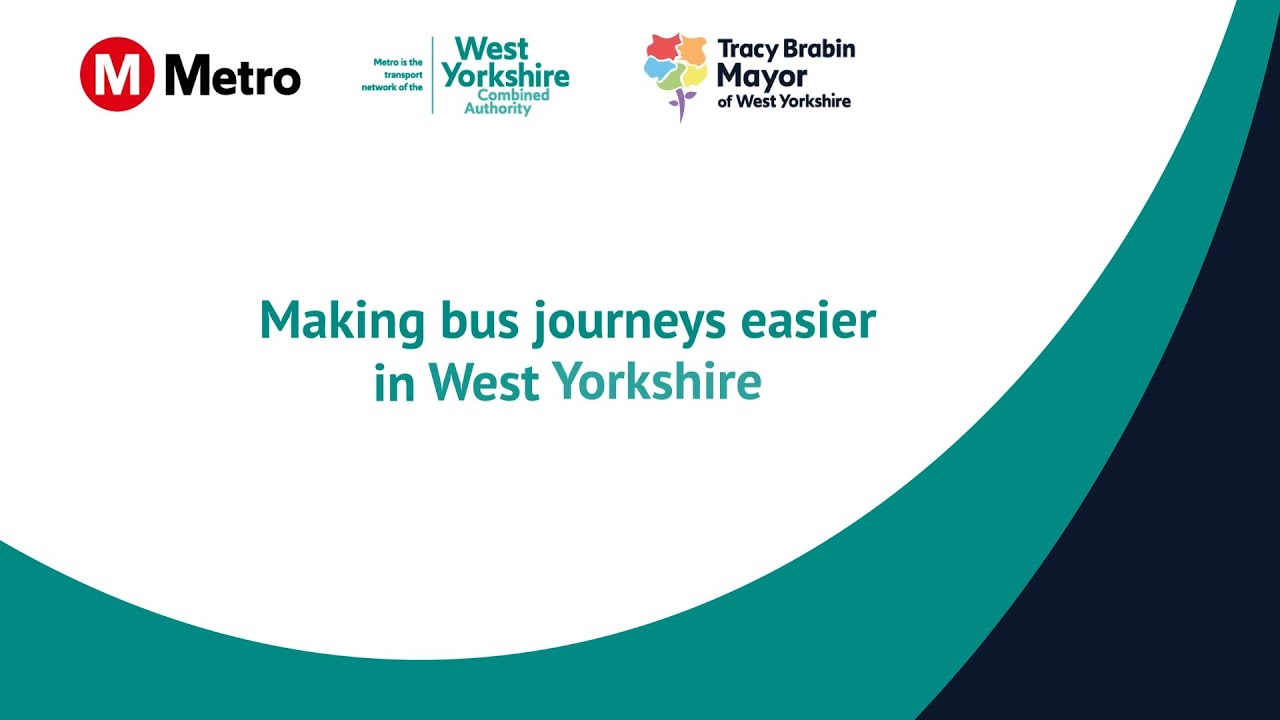 Improving bus information across West Yorkshire - YouTube