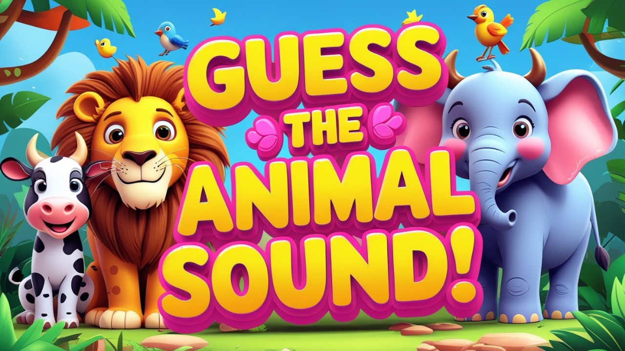 “Can You Guess the Animal Sound? 🦁🐶🐘 Fun Game for Kids” - YouTube