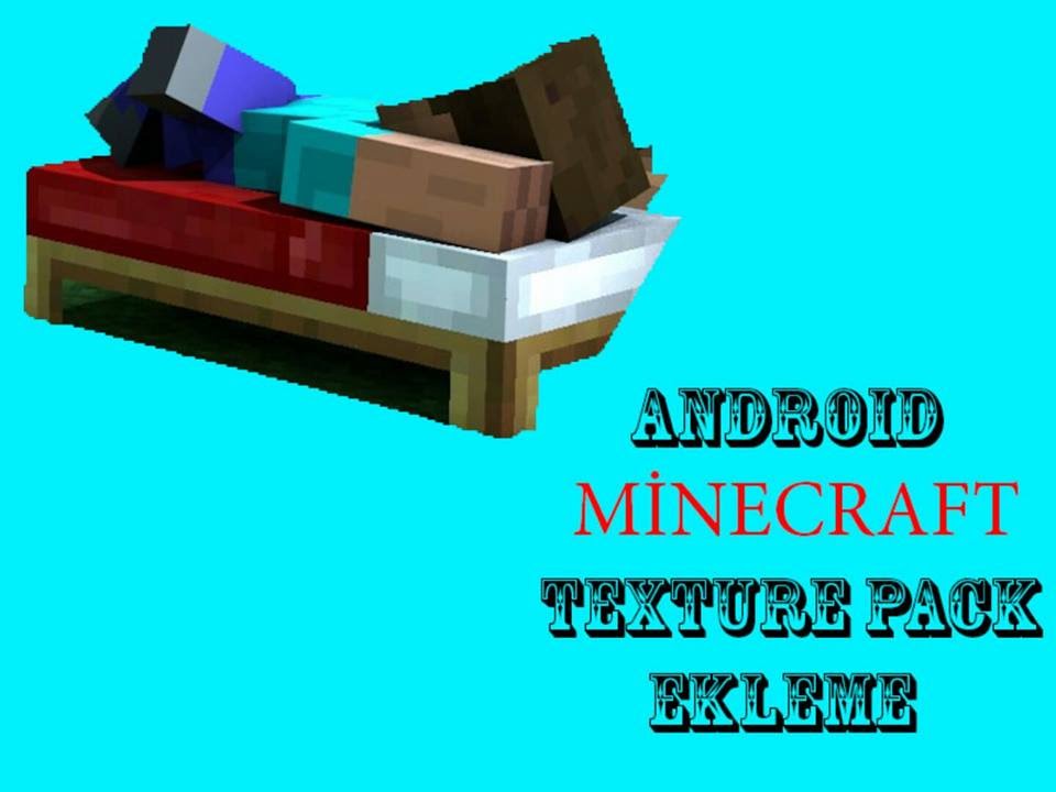 Android Minecraft: Texture Pack Ekleme - YouTube