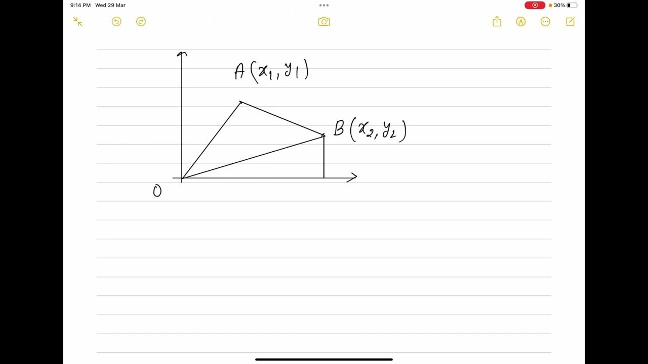 Straight line 3.3(5-8) - YouTube