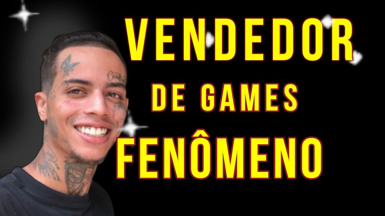 VENDEDOR DE GAMES CELEBRIDADE ? - YouTube