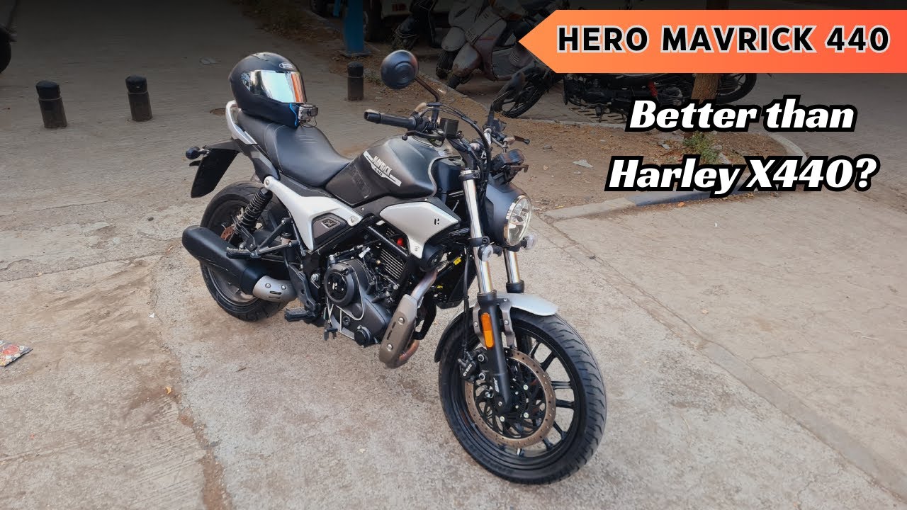 Hero Mavrick 440 Walkaround Drive Review-Better than Harley Davidson ...