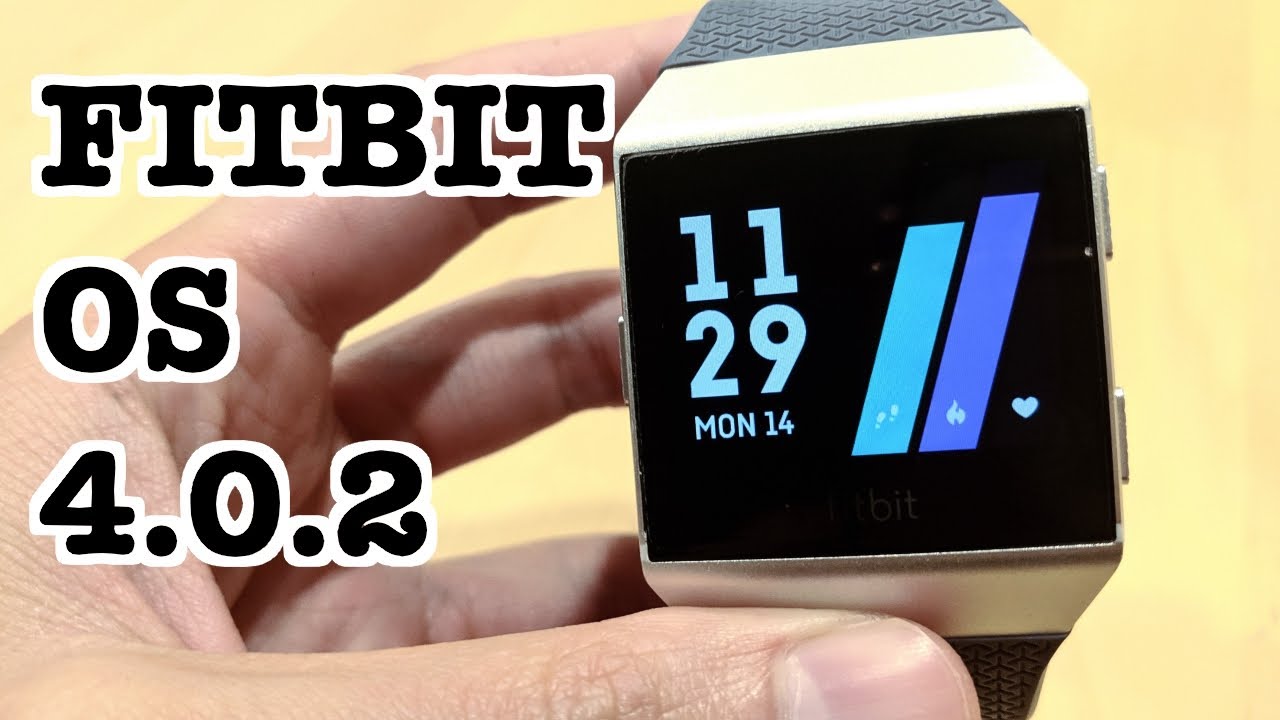 New FITBIT OS 4 - YouTube