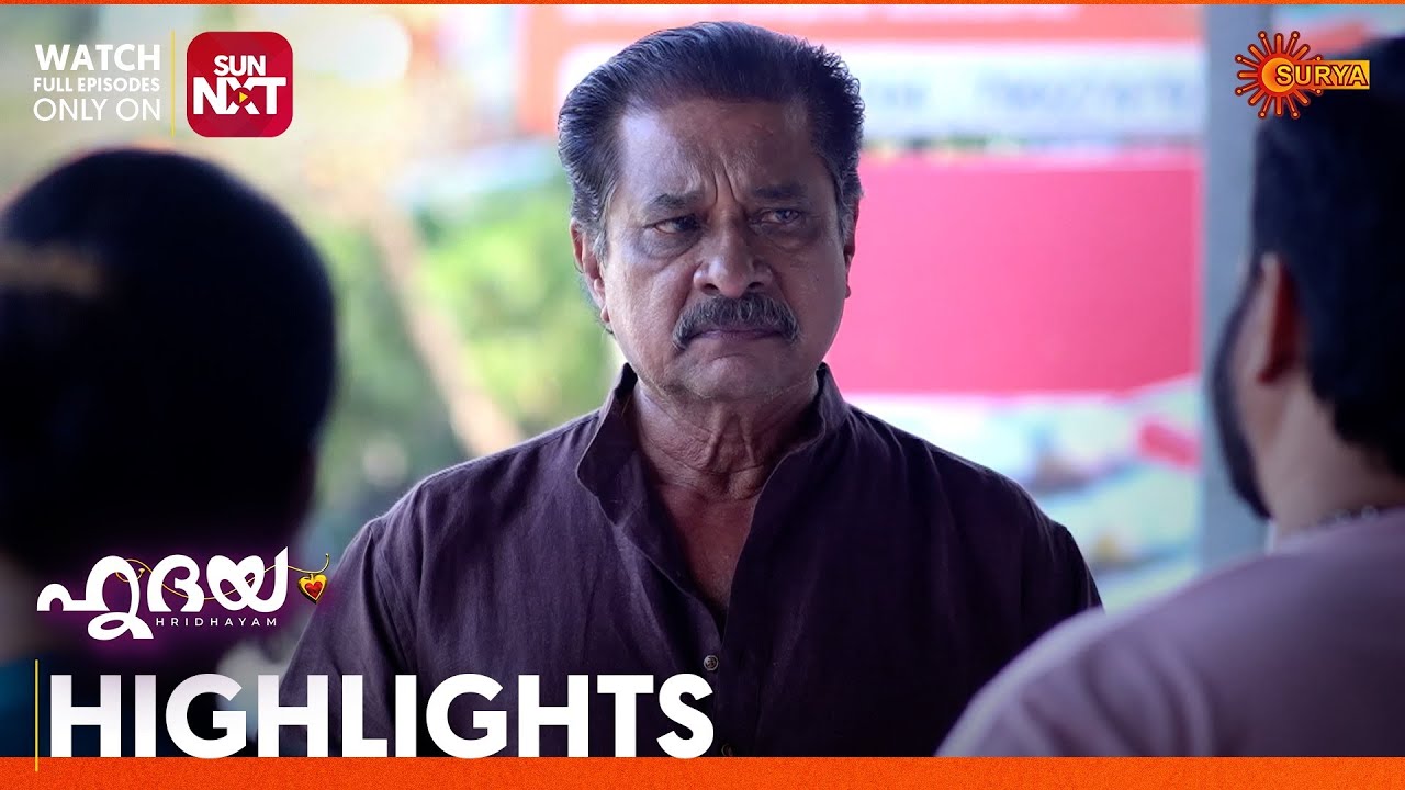Hridhayam - Highlights of the day | 20 March 2025 | Surya TV - YouTube